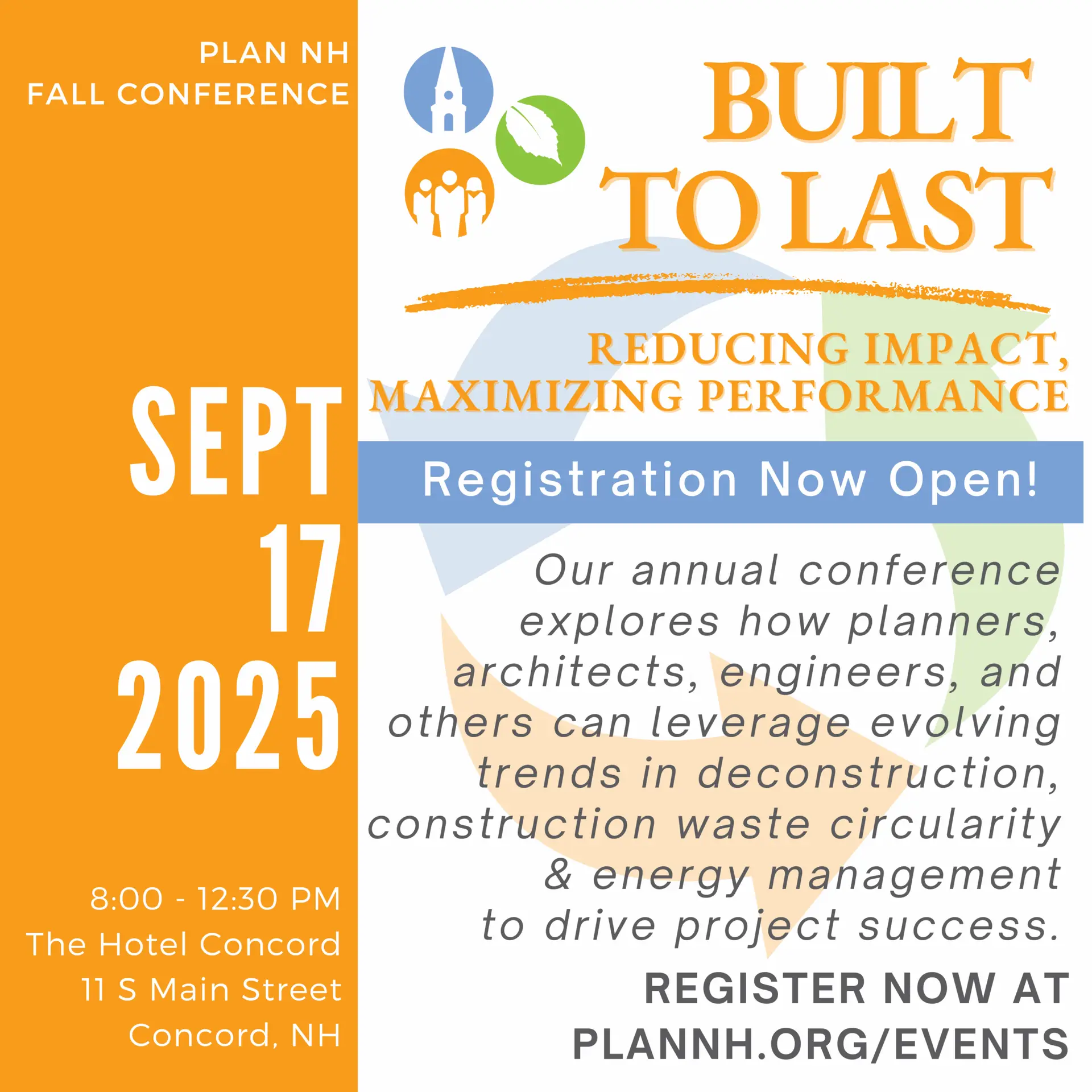 Plan NH Fall Conference - 9/17/25 - PLAN NH