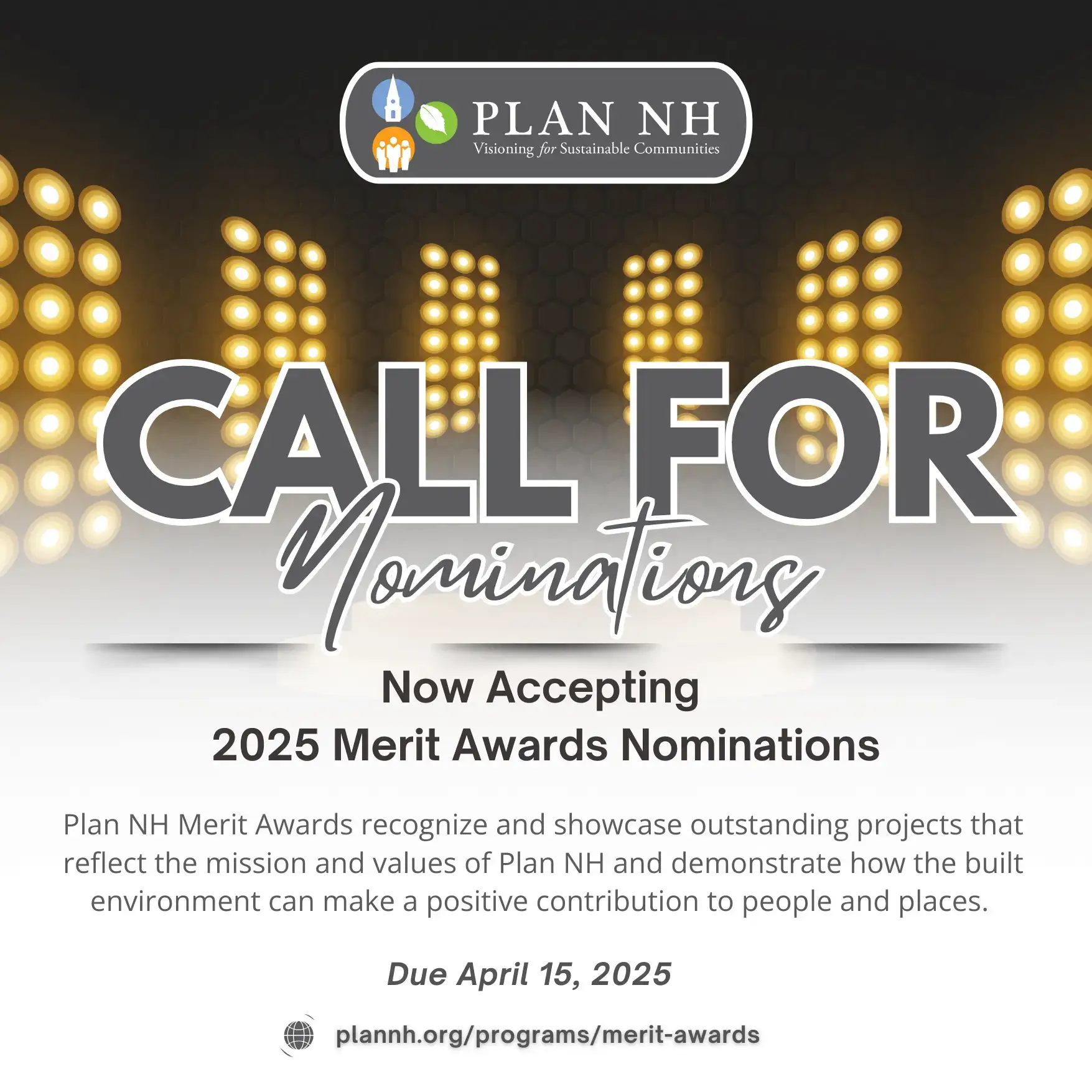 Nominations Due: Plan NH Merit Awards of Excellence - 4/15/25 - PLAN NH